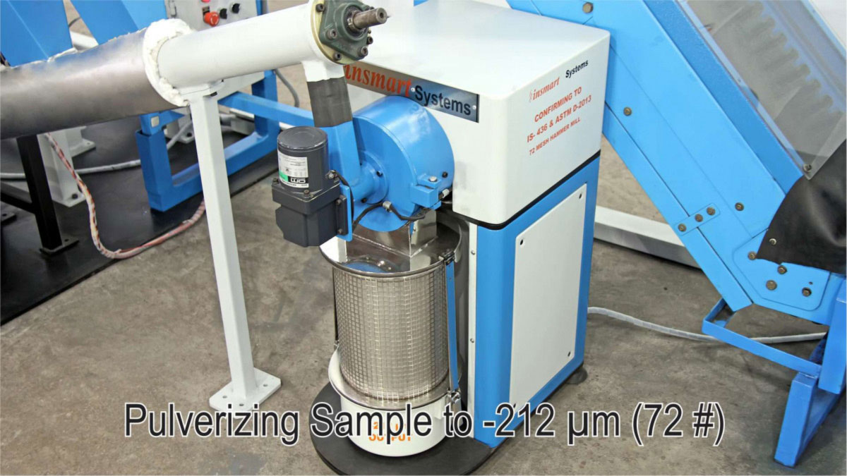 Insmart Automated Coal Sample Preparation System