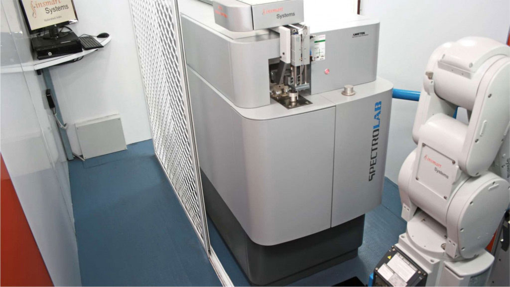 Revolutionize Metal Testing with Robotic Container Lab