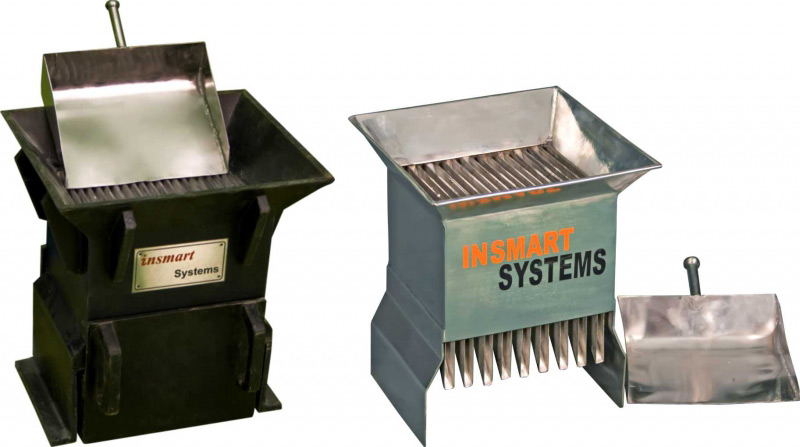 Efficient Riffle Sample Splitter for Cement Plant Quality Control