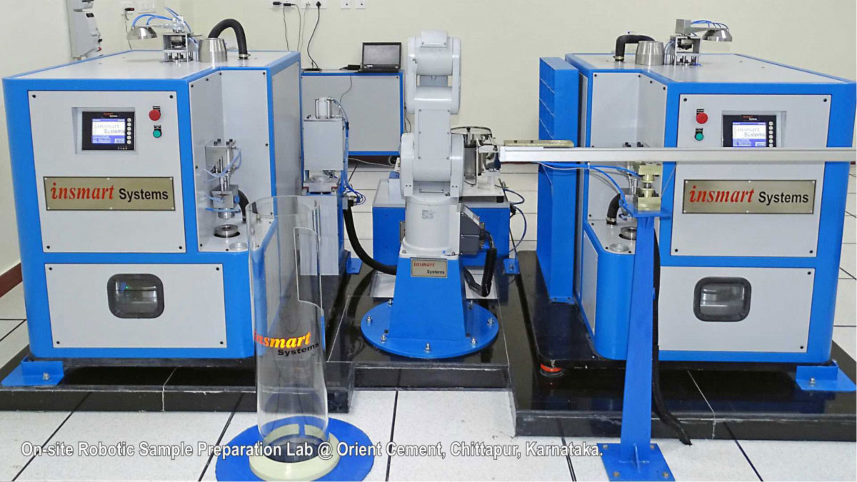 Turnkey Robotic Labs for Cement Plant Quality Control